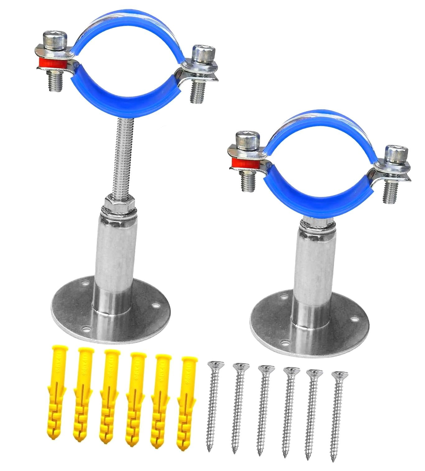 Myst Design Adjustable Pipe Supports for Wall or Ceiling Mounting ...