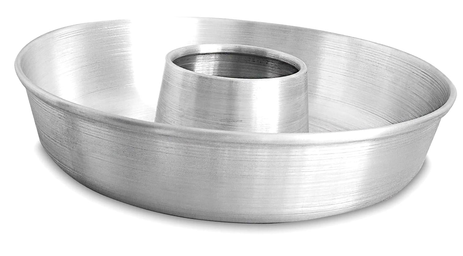 Myst Design Aluminum Cake Pan (11.2 in) - Fluted Tube Pan for Baking ...
