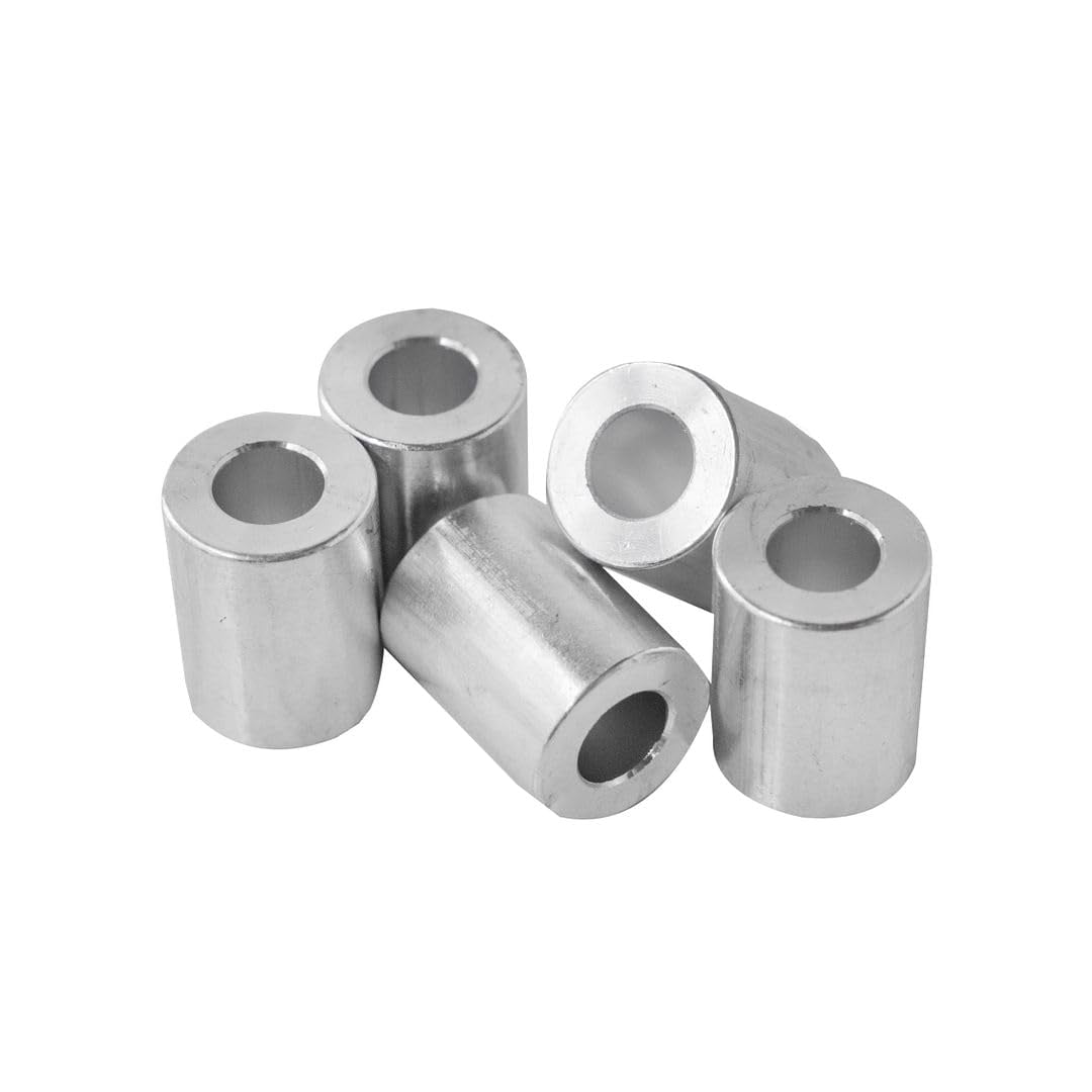 Myst Design Aluminum Spacer 5/8" Outer Diameter x 5/16" Inner Diameter ...