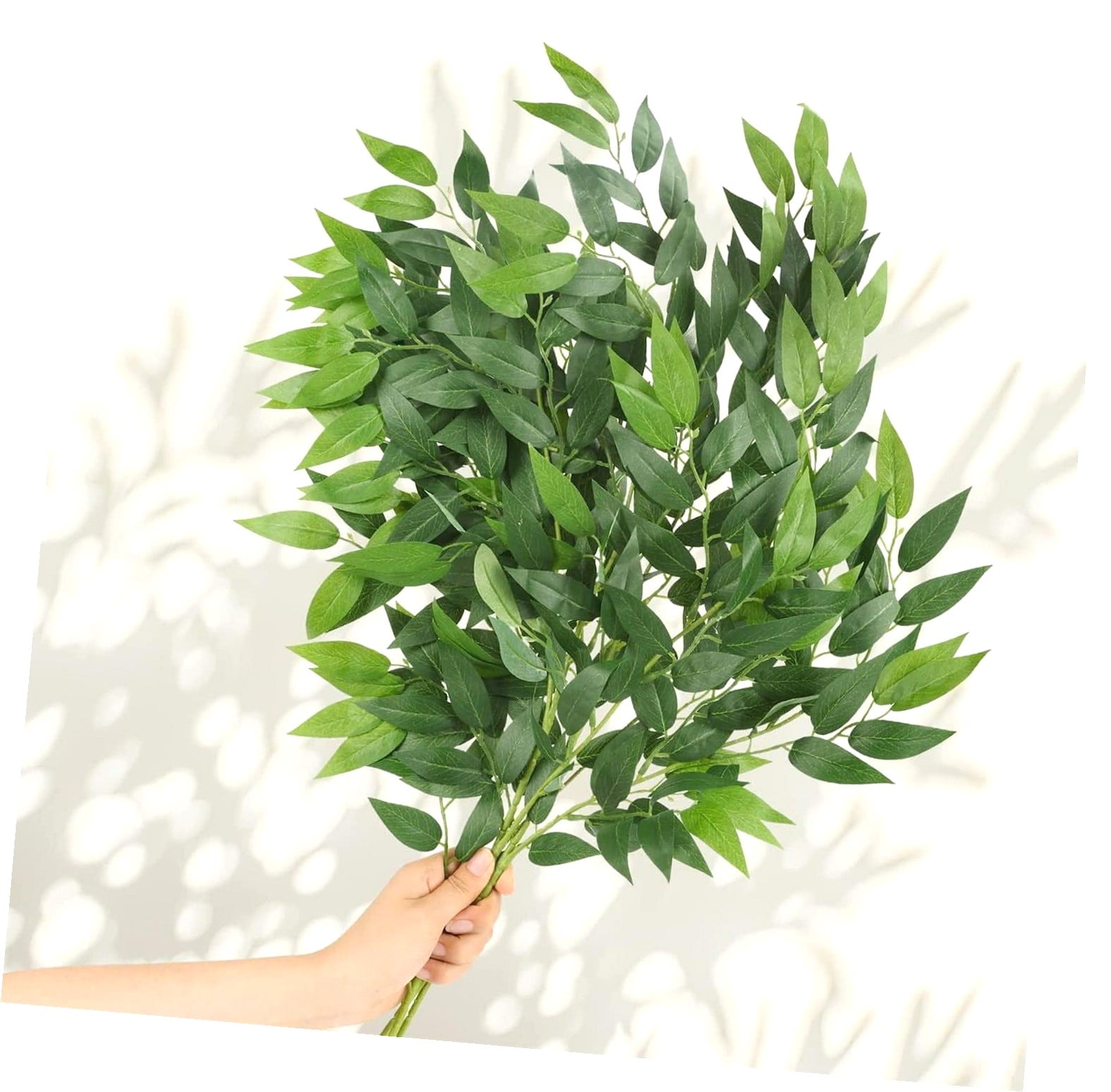 Myst Design Artificial Italian Ruscus Greenery, 10 Pack Faux Garland ...