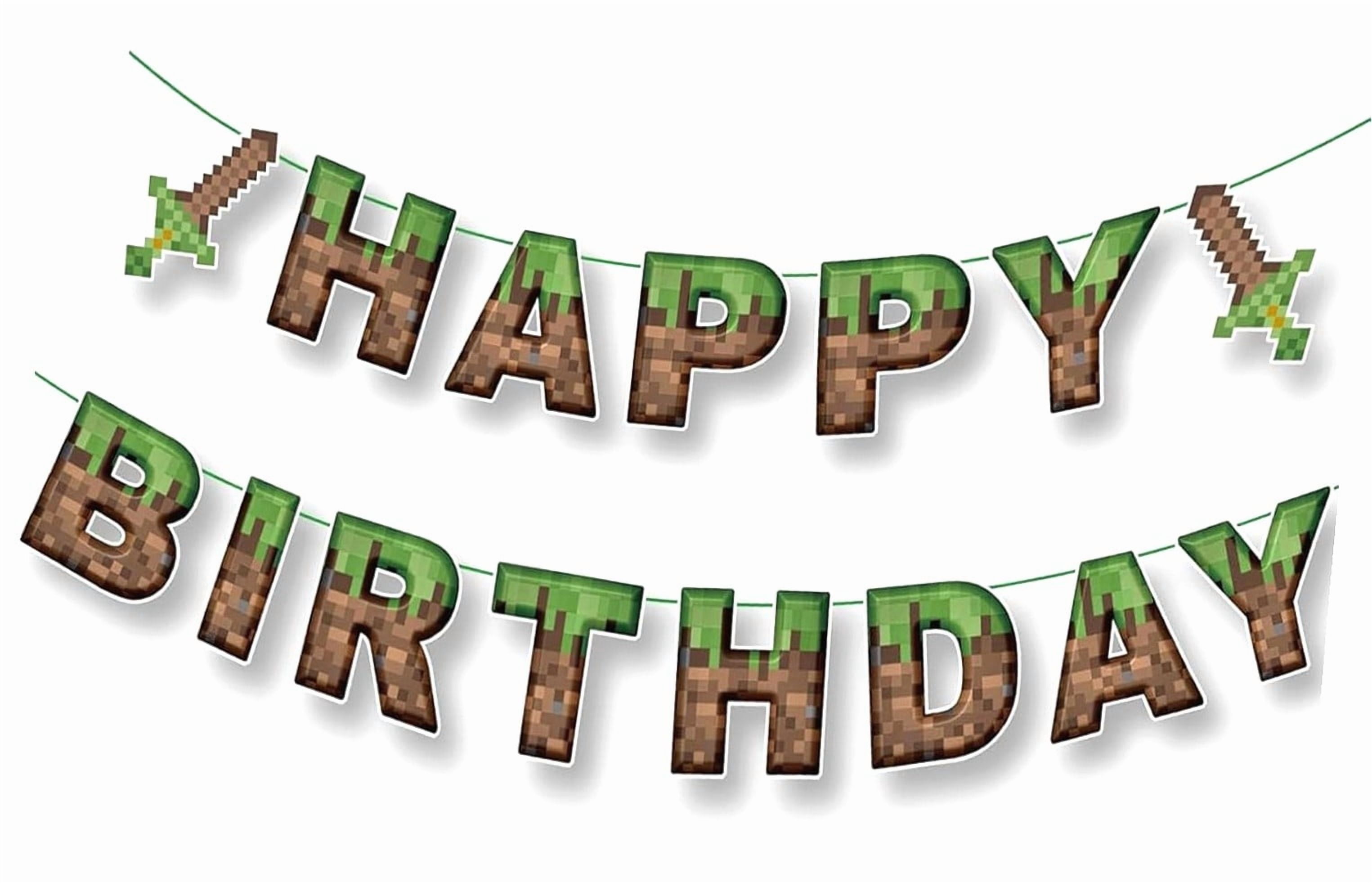 Myst Design Banner, Birthday Decorations Supplies - Walmart.com