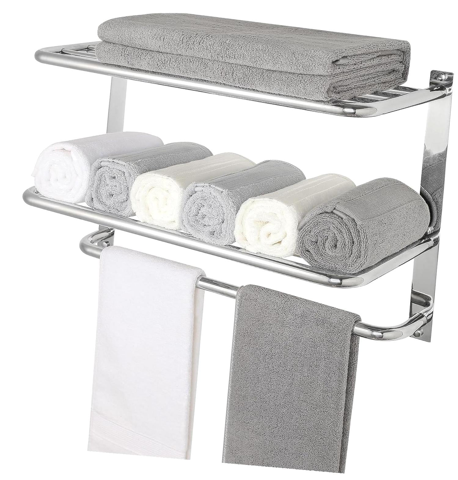 Myst Design Bathroom Accessory, 23-Inch Tower Holder Featuring Tower ...