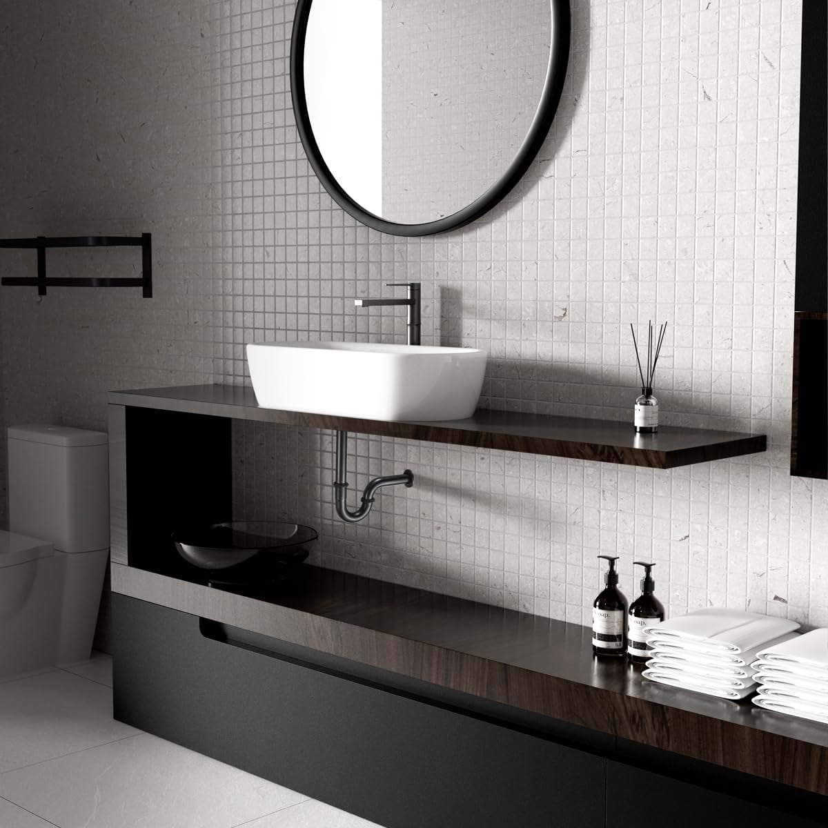 Myst Design Bathroom Height 1-1/4 Bottle, U Shape Sink P Complete Set ...