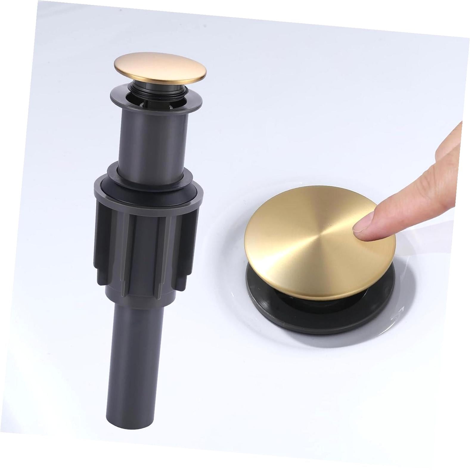 Myst Design Bathroom Sink Drain with Lift Rod, Oil Rubbed Bronze ...