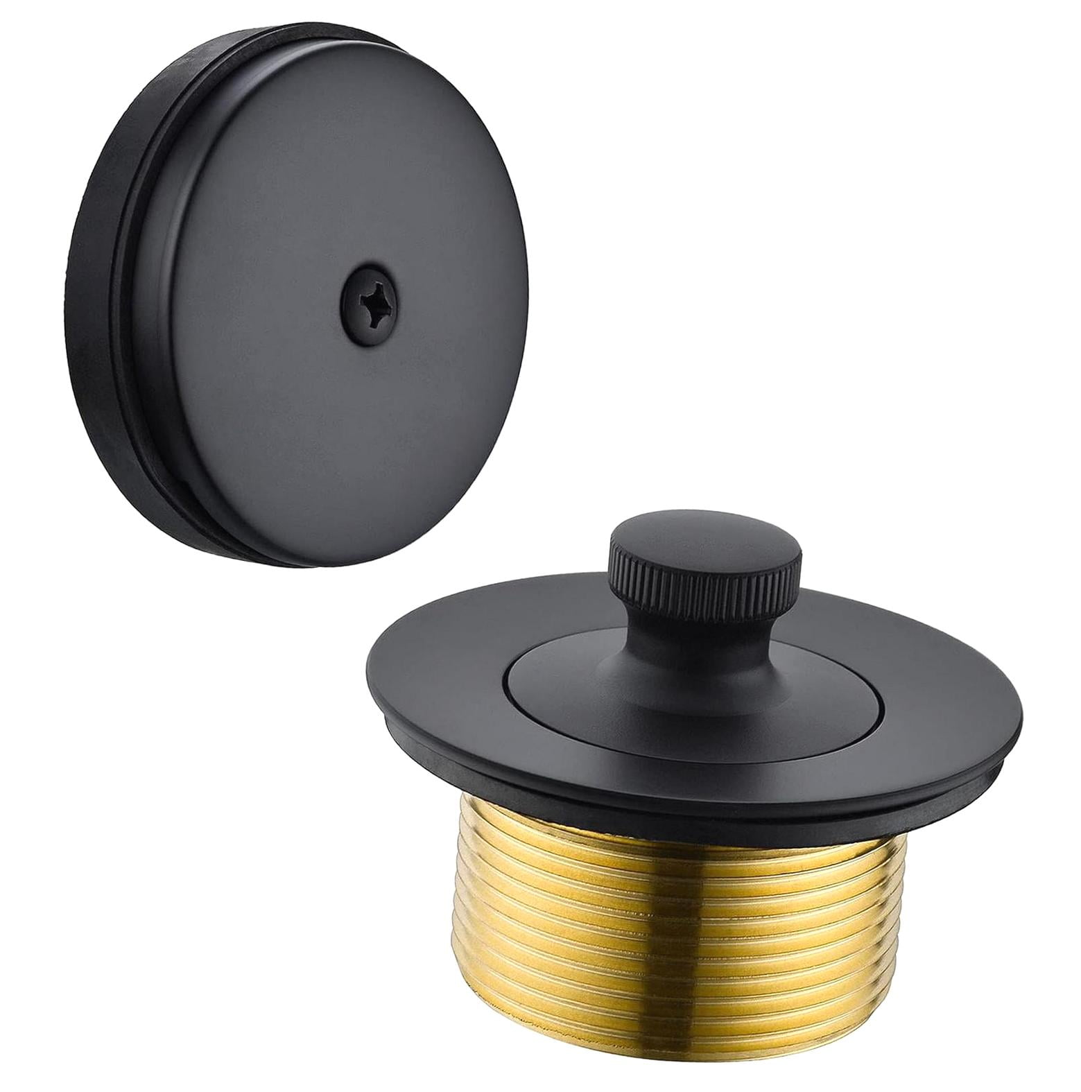 Myst Design Bathtub Drain Set with Overflow Plate, Oil Rubbed Bronze ...
