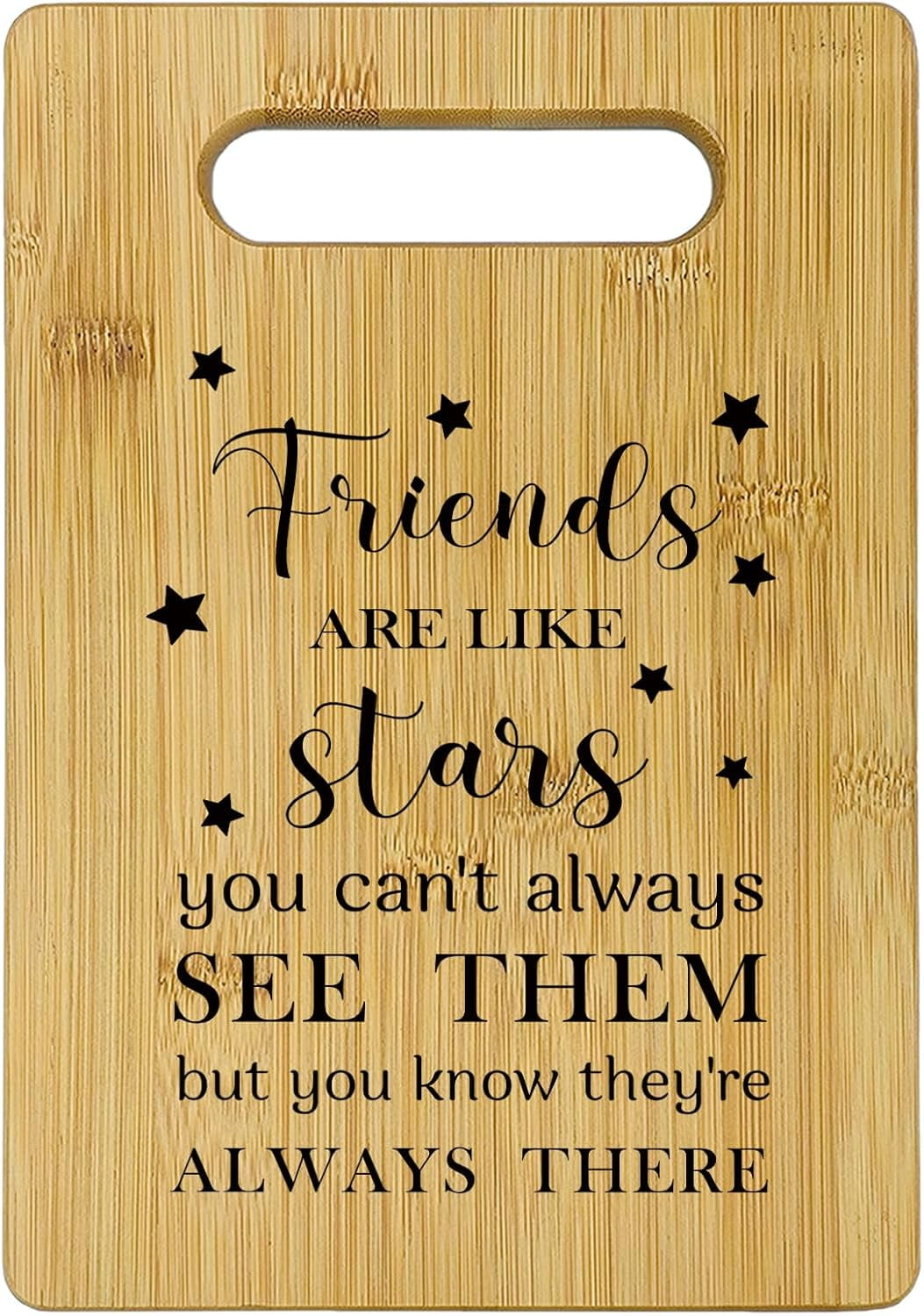 Myst Design Best Friend Cutting Boards for Kitchen, Good Friends Are ...