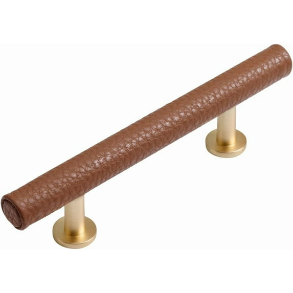 Myst Design Brown Drawer Pulls 5 Pack 3" (76mm) Hole Center Dresser ...