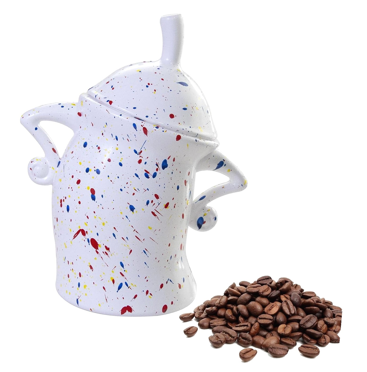 Myst Design Canister with Attitude, 27OZ Plastic Coffee Container with ...