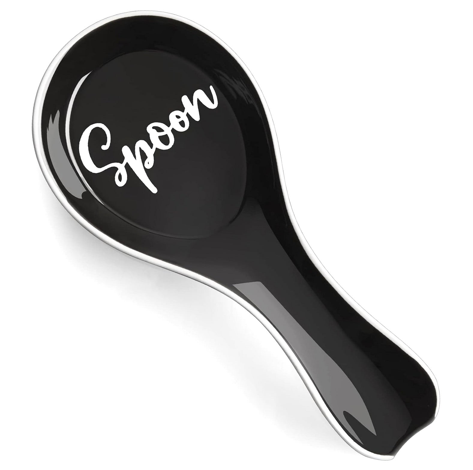 Myst Design Ceramic Spoon Rest for Stove Top, Large Spoon Holder, Spoon ...