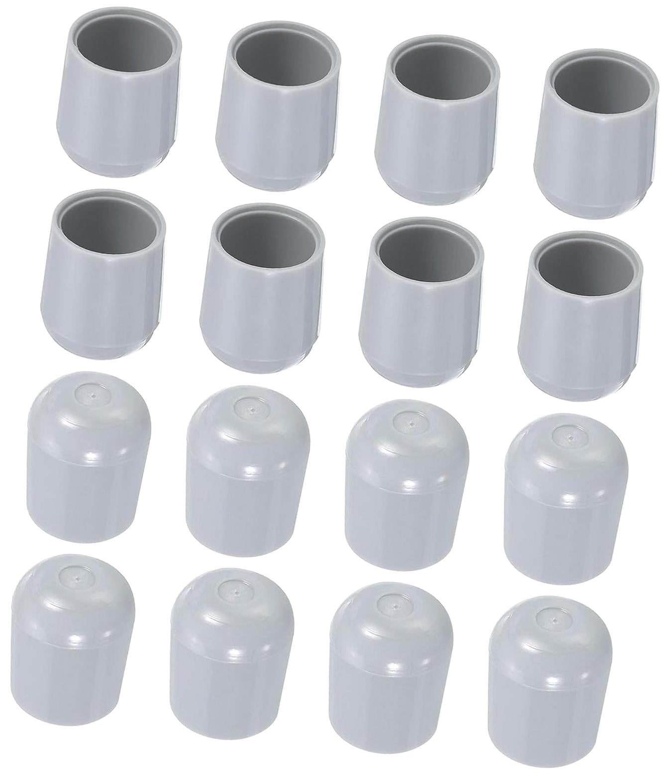 Myst Design Chair Leg Protectors, 16 Pieces 3/4" - Circular Plastic ...