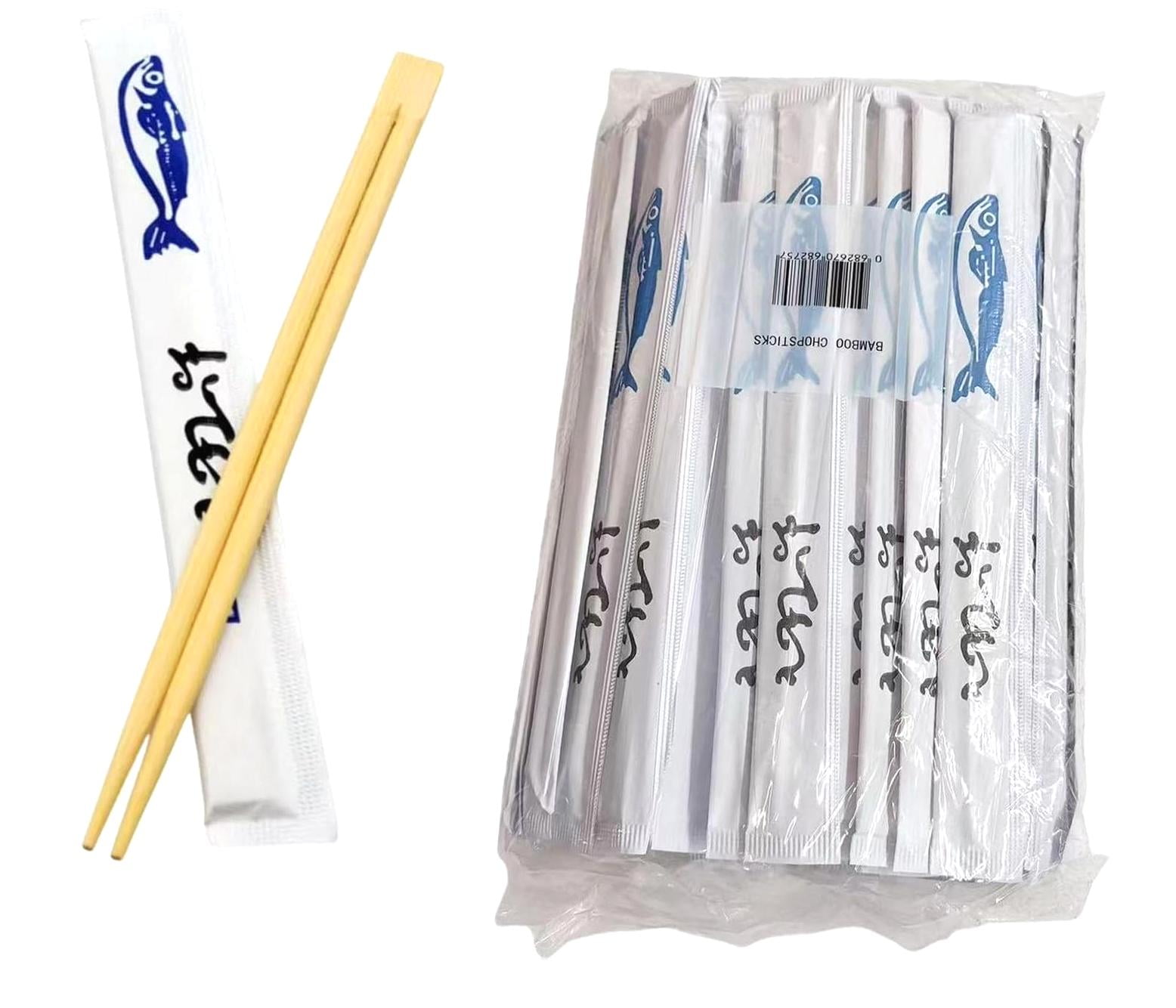 Myst Design Chopsticks (80 Pairs), Bulk Japanese Style Wooden ...