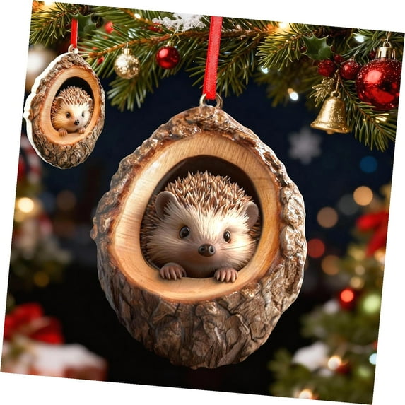 Myst Design Christmas Ornaments 2025, 3.8 in Hedgehog Design, Ornaments ...