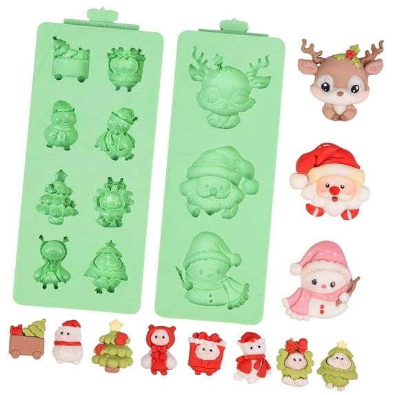 Myst Design Christmas Ornaments, Tree Cake Decorations Fondant Molds ...