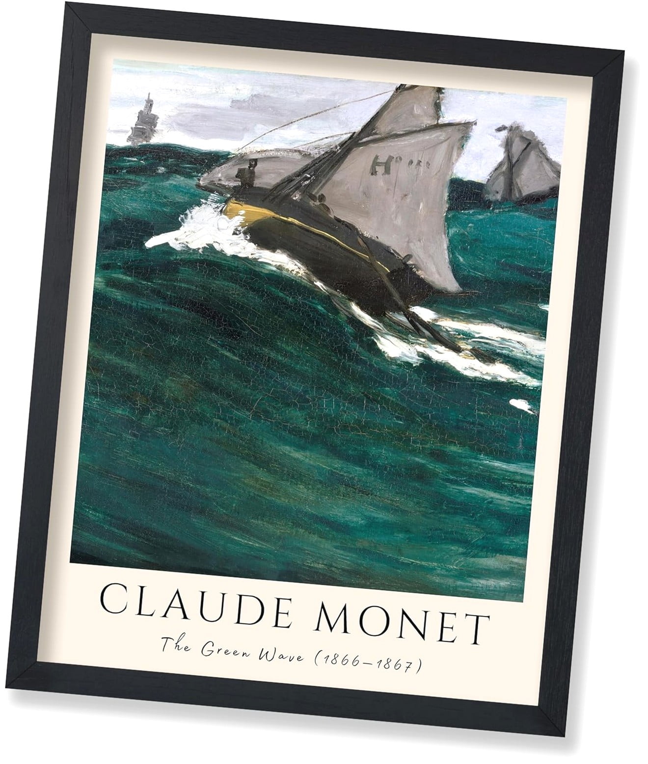 Myst Design Claude Poster - Painting Reproduction - Impressionist Style ...