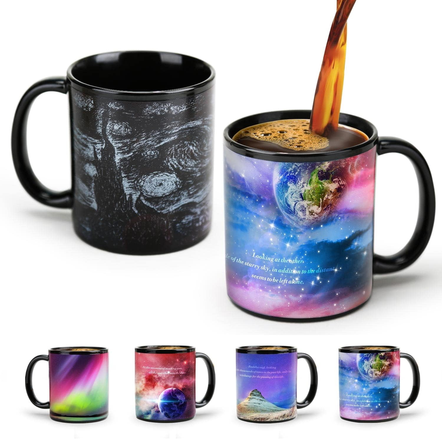 Myst Design Color Changing Mug 12oz, Ceramic Style, for , Friends and ...
