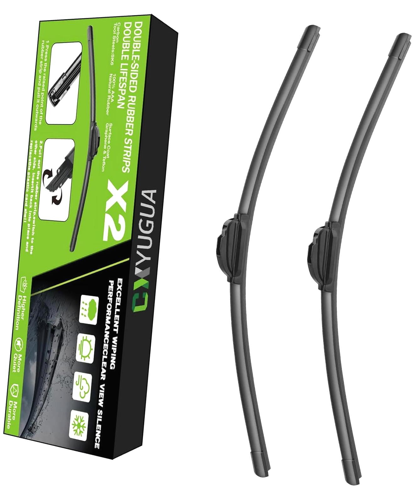 Myst Design Complete Windshield Wiper Blades 26" + 19" Set (U/J HOOK ...