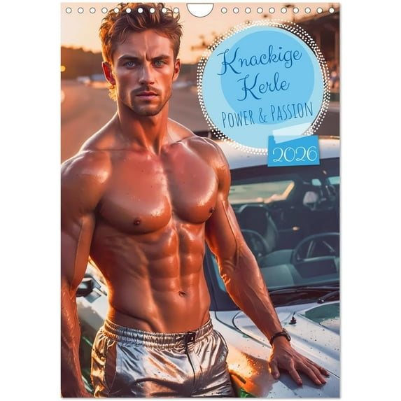 Myst Design Crisp Guys Passion, US-Version (Wall Calendar 2026 DIN ...