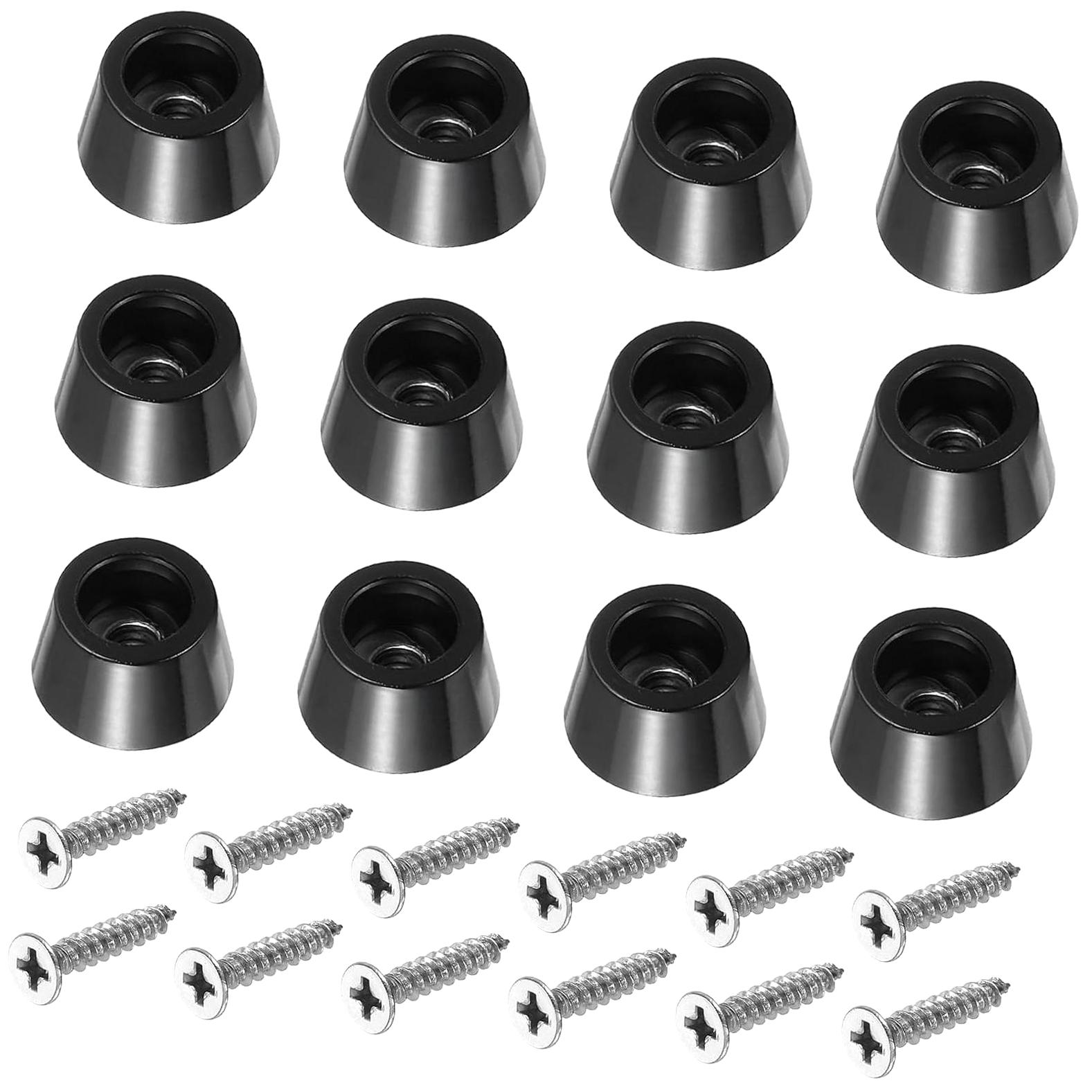 Myst Design Cutting Board Feet, 12 Pack Round Rubber Feet Bumpers per ...