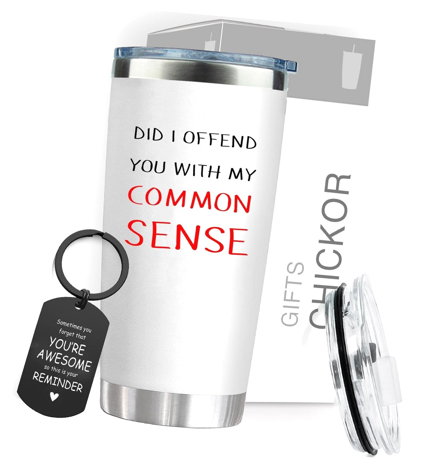 Myst Design Did Offend You With My Common Sense Mug 20 Oz With Lid ...