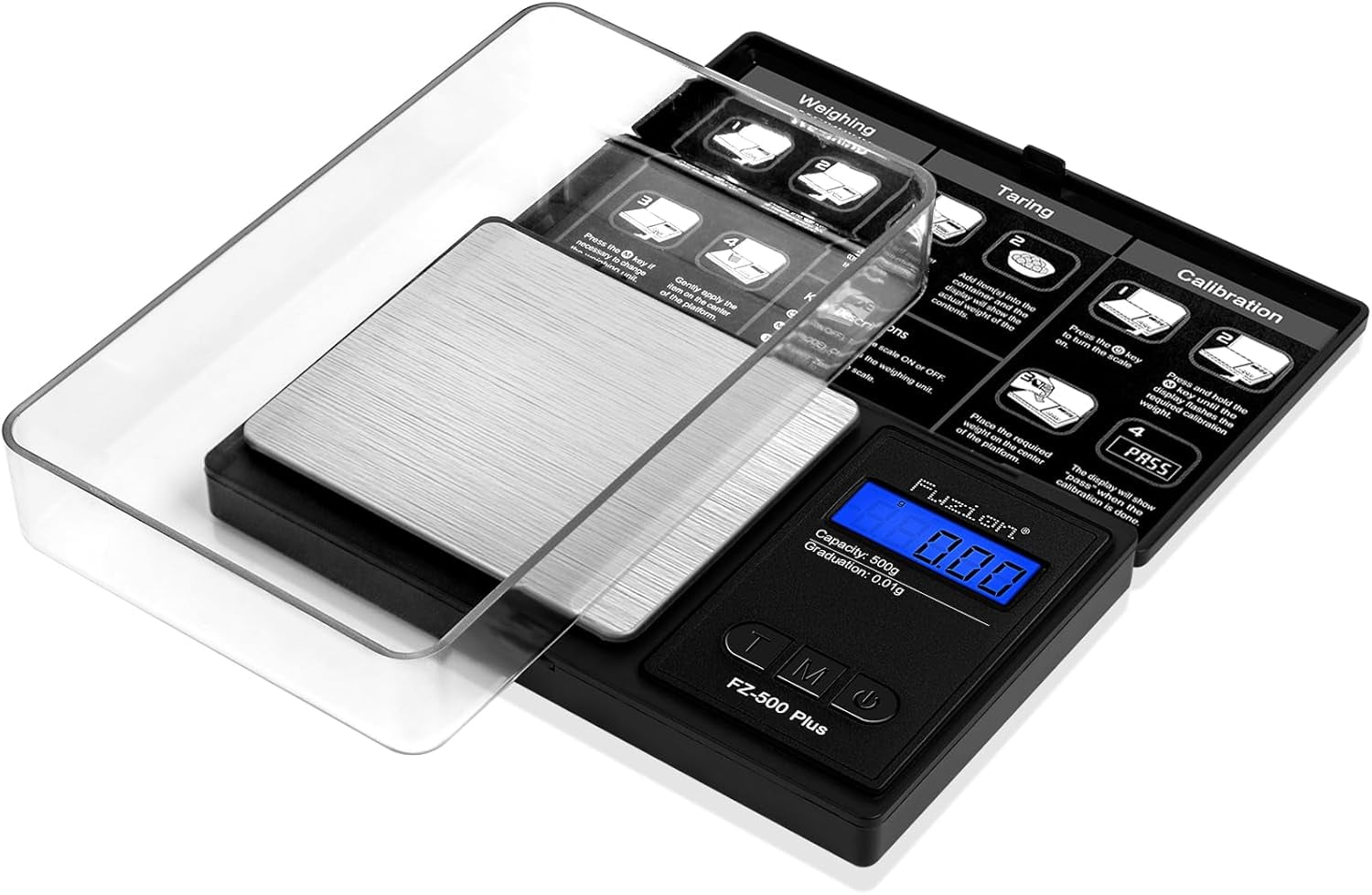 Myst Design Digital Pocket Scale .01 Gram Accuracy, 500g Digital Gram ...