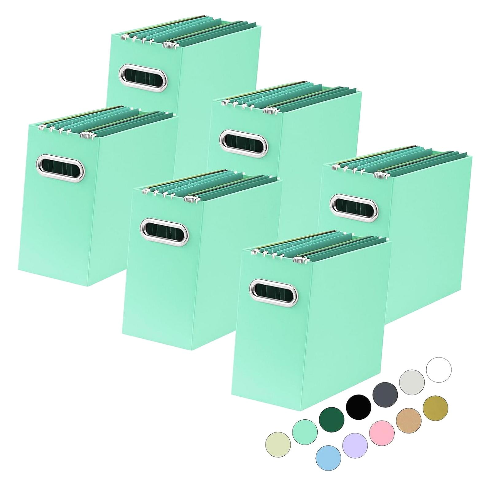 Myst Design Document Organizer, 6-Pack Compact Storage Containers ...