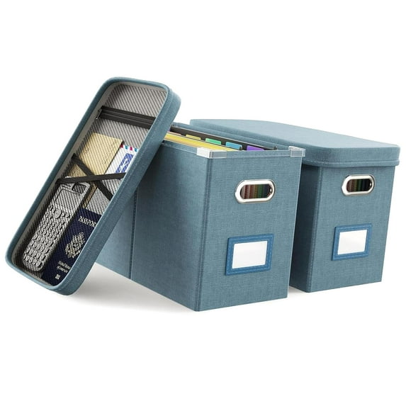 Myst Design Document Organizer with Cover, Hanging File Box Including ...