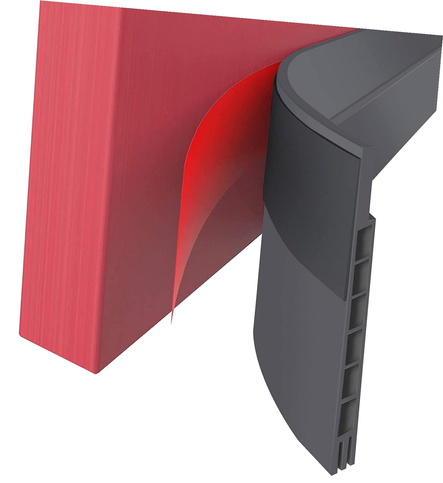 Myst Design Enhanced Door Draft Stopper for Large Doors, Widened Door ...