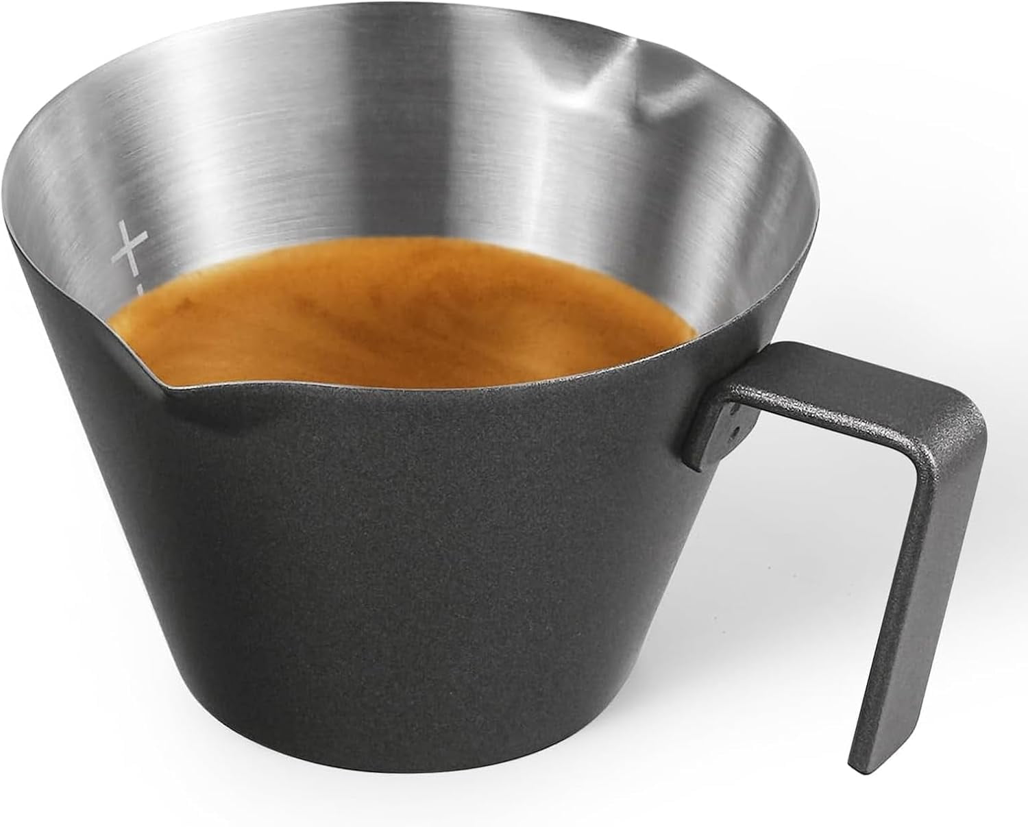 Myst Design Espresso Measuring Cups, Double Spouts Stainless Steel ...