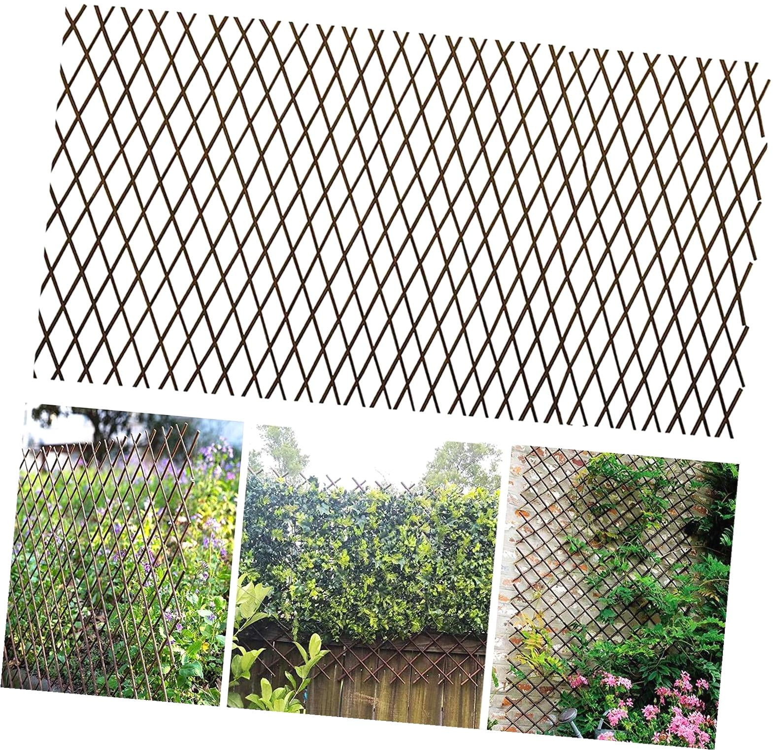 Myst Design Expandable Plant Trellis Lattice Fence, Versatile Open ...