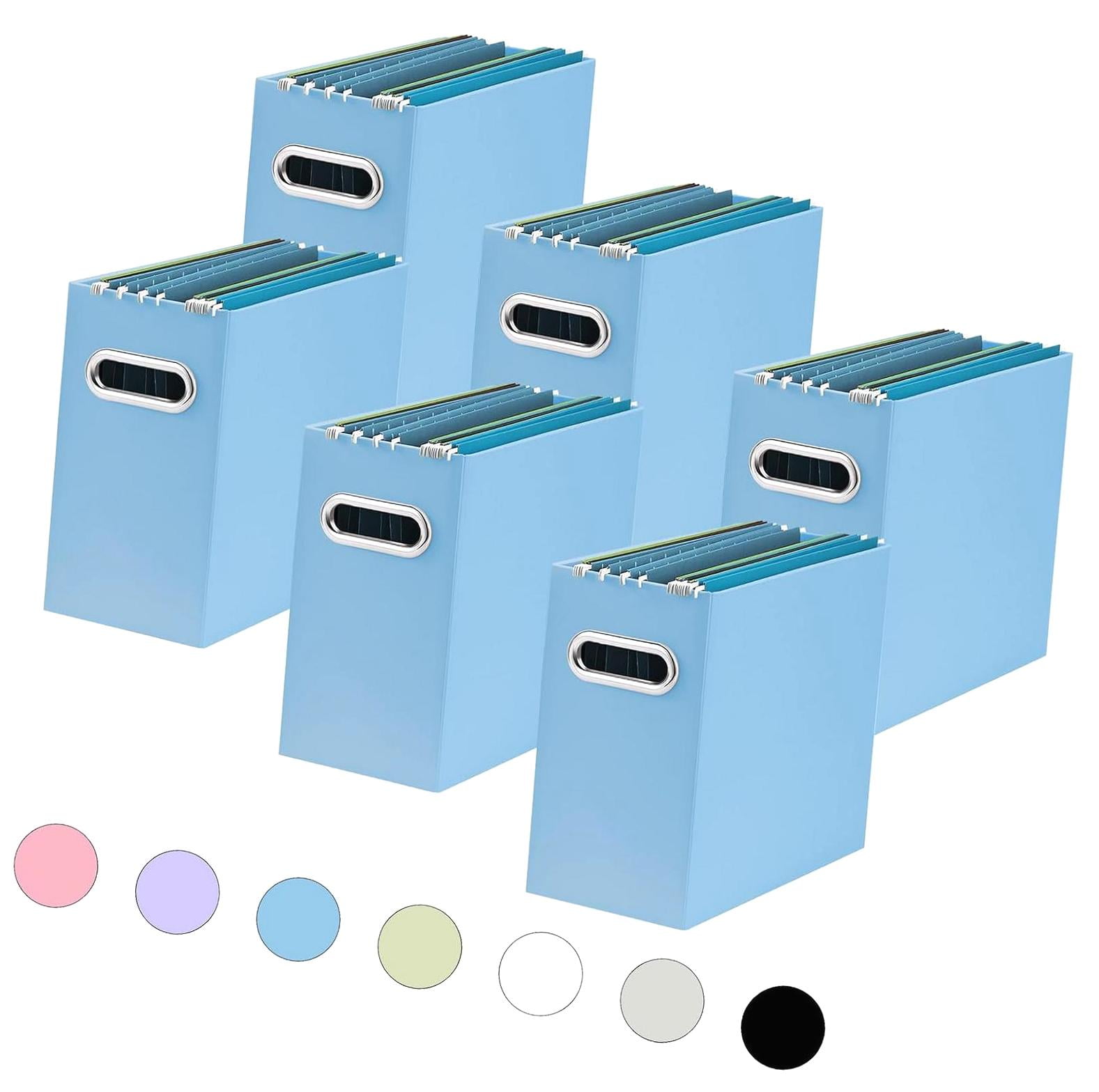 Myst Design File Organizer, 6 Packs Compact Storage Container ...