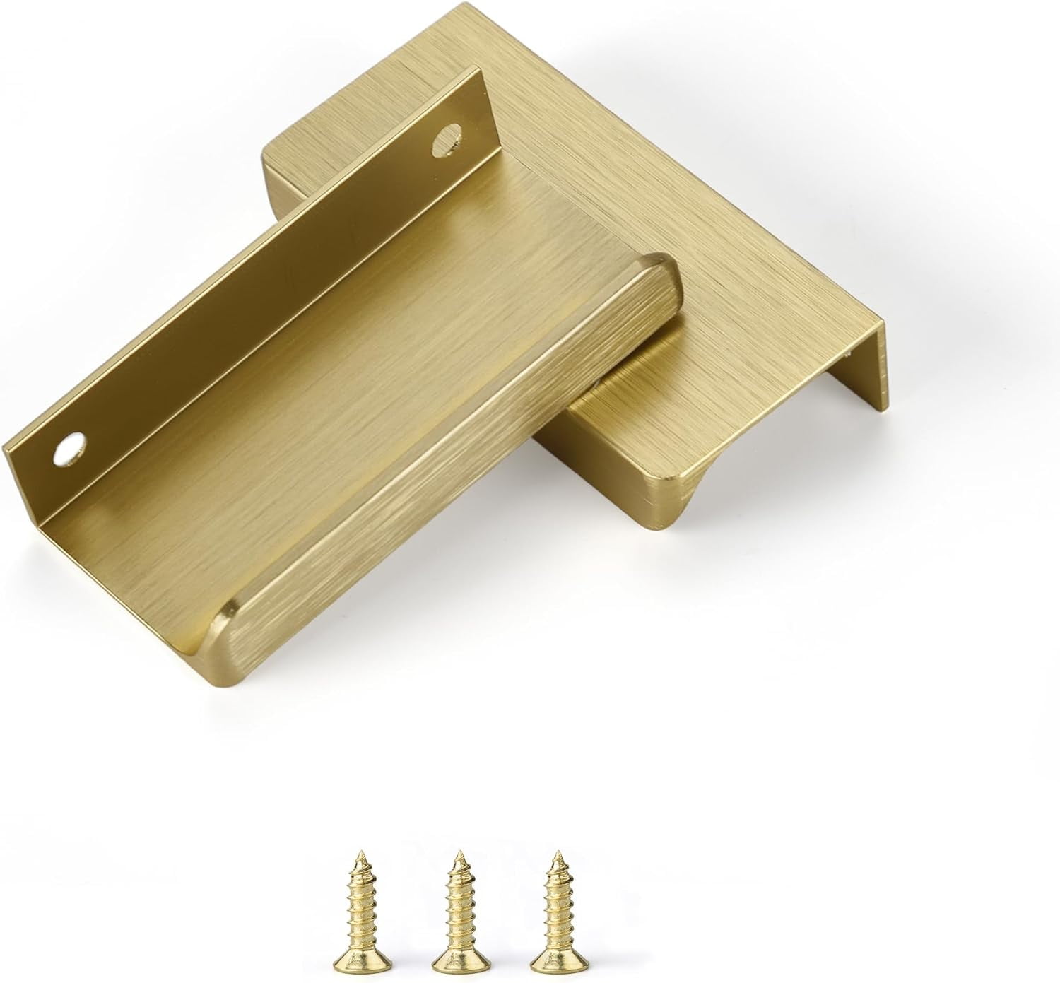 Myst Design Finger Pull for Cabinets Kitchen Drawer Knobs Low Profile ...