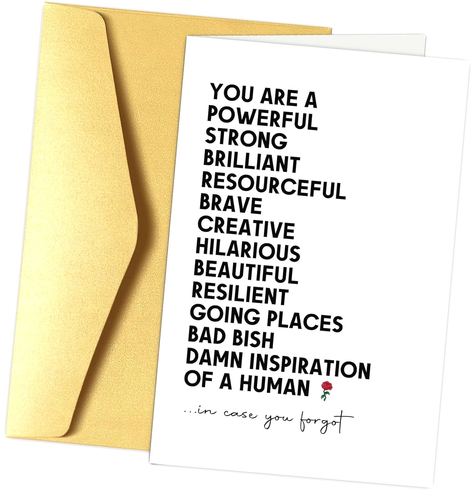 Myst Design Funny Encouragement Card for Motivational New Job Promotion ...