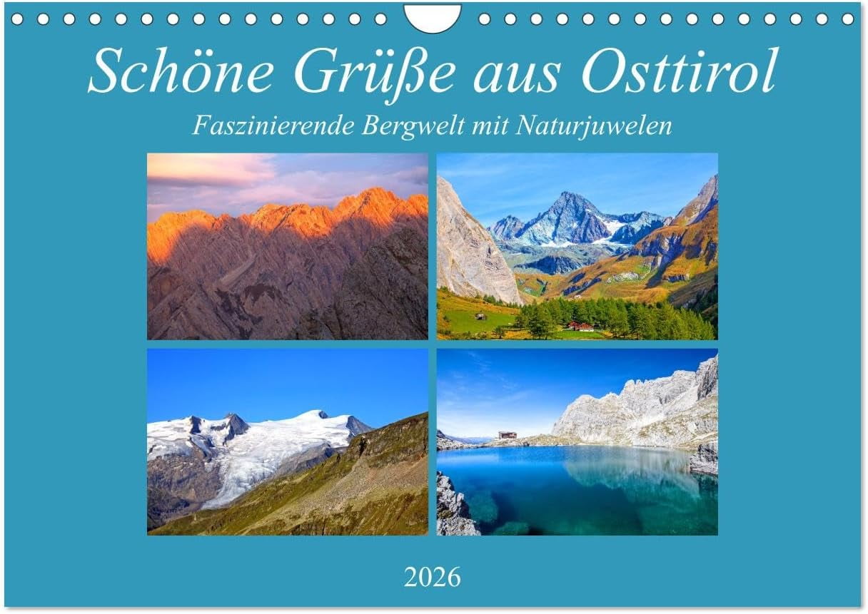 Myst Design Greetings from East Tyrol, US-Version (Wall Calendar 2026 ...