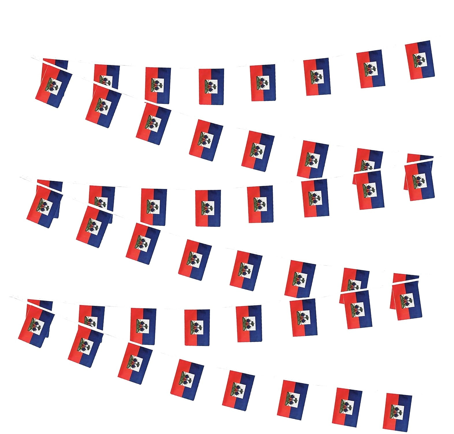 Myst Design Haiti Haitian Small String Banner Flags Haiti Flags Banners ...