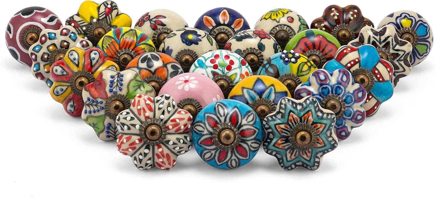 Myst Design Knobs for Dresser Drawers Assorted Multicolor Cabinet Door ...