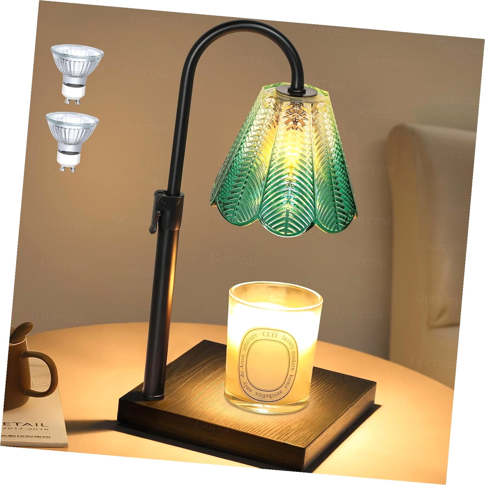 Myst Design Lamp with Timer Dimmable, Fall Christmas Birthday ...
