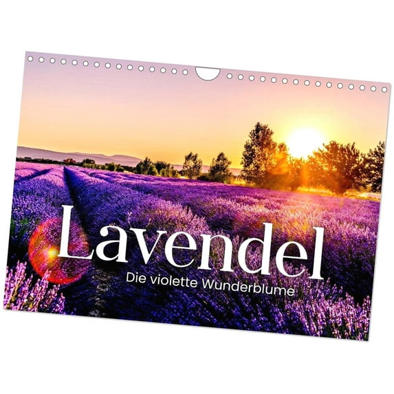 Myst Design Lavender , US-Version (Wall Calendar 2026 DIN Landscape ...