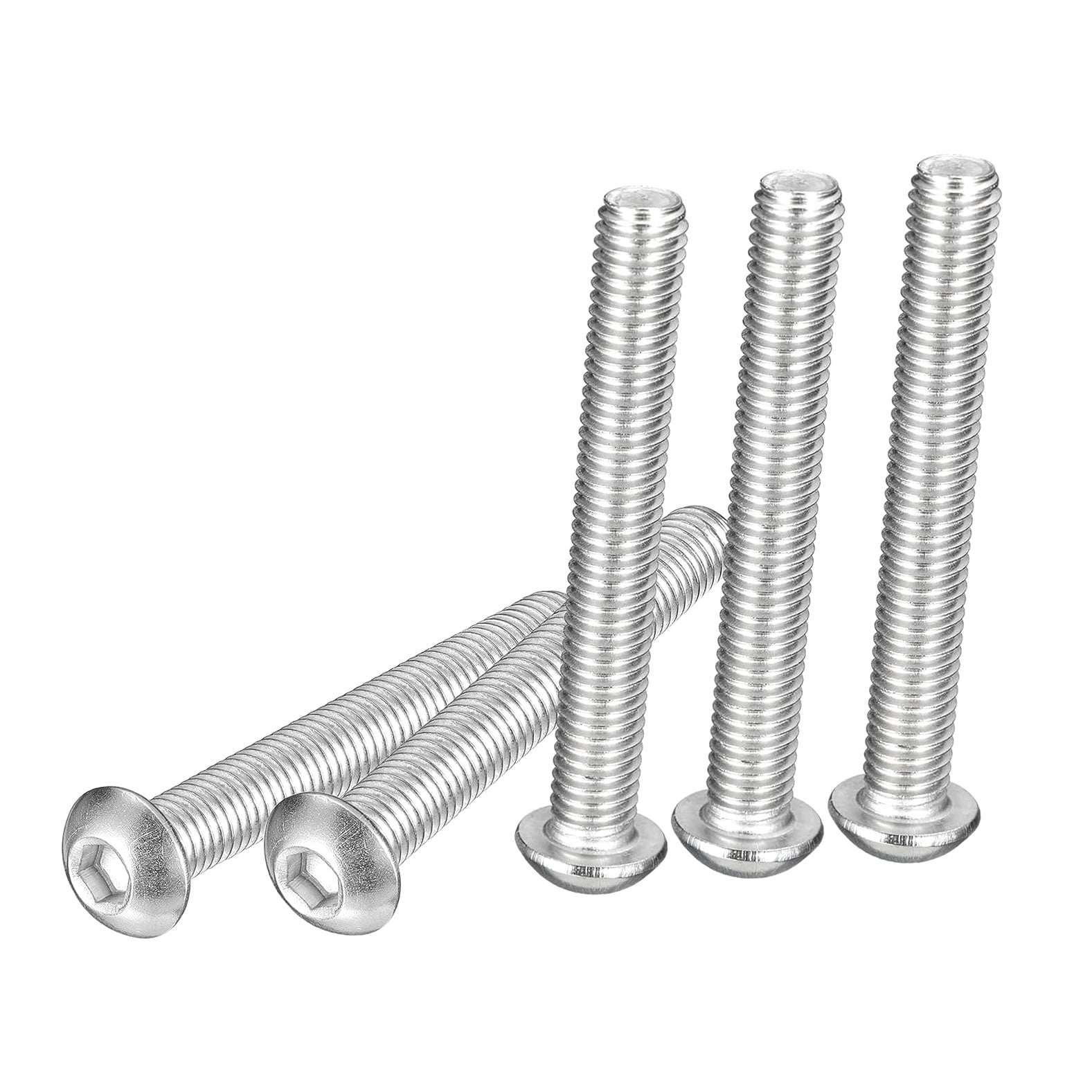 Myst Design M8-1.25x60mm Button Cap Screws - 5 Pack - Suitable for ...