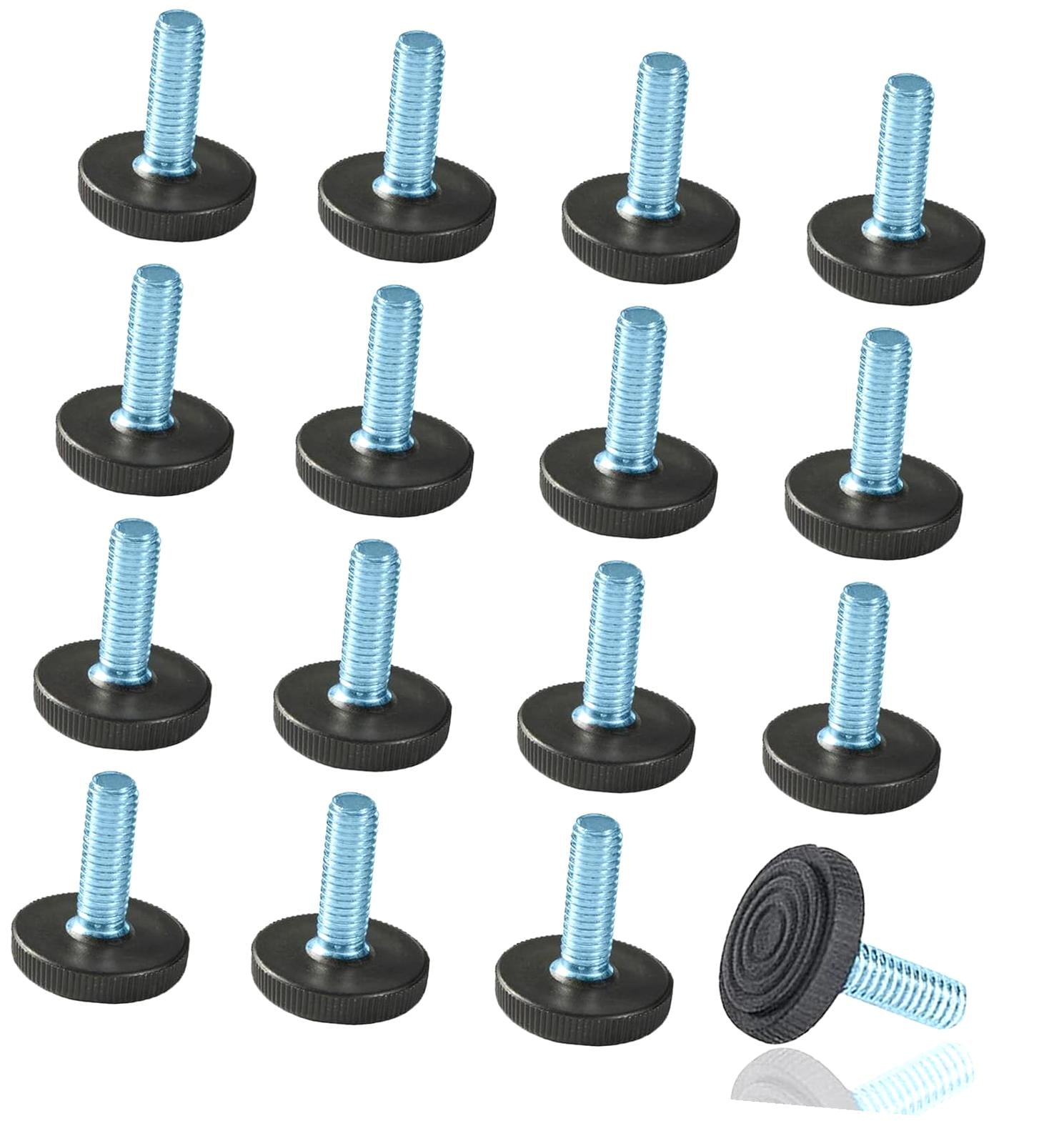 Myst Design M8 Adjustable Furniture Levelers, Threaded Screw-in Feet ...