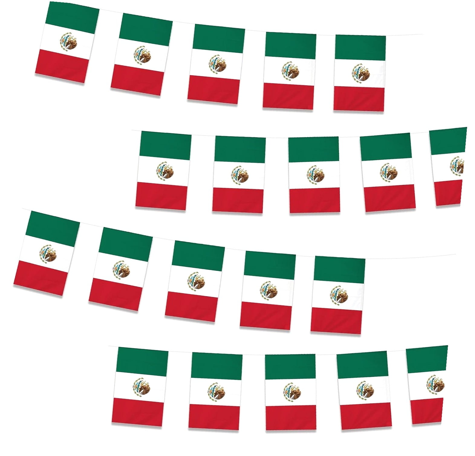 Myst Design Mexico Small Hanging Pennant Banner Flags Decorations For ...