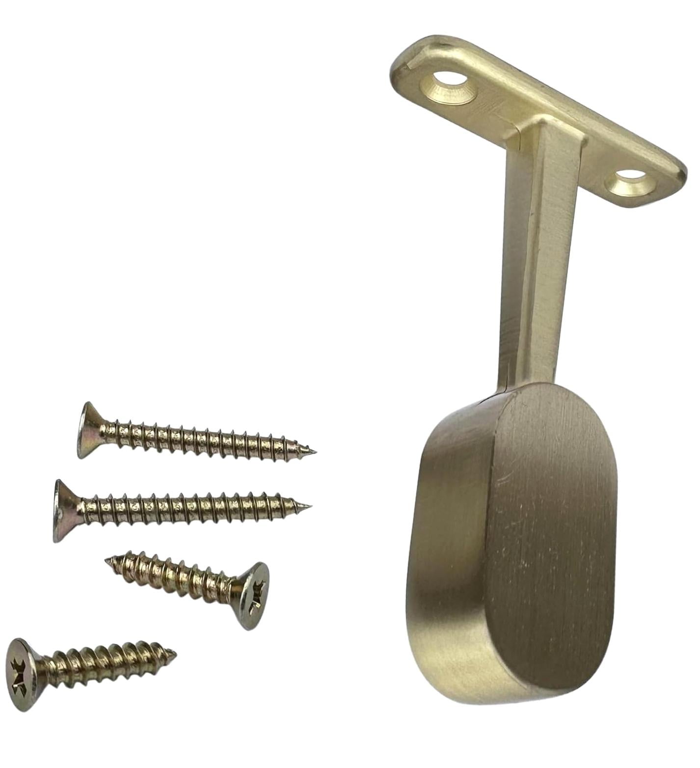 Myst Design Oval Closet Rod End Hanger | Satin | 1 Pack - Walmart.com