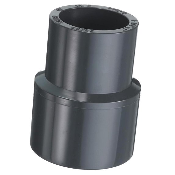 Myst Design Pair of PVC Reducing Couplings 1-1/4 x 1" Pipe Increaser ...