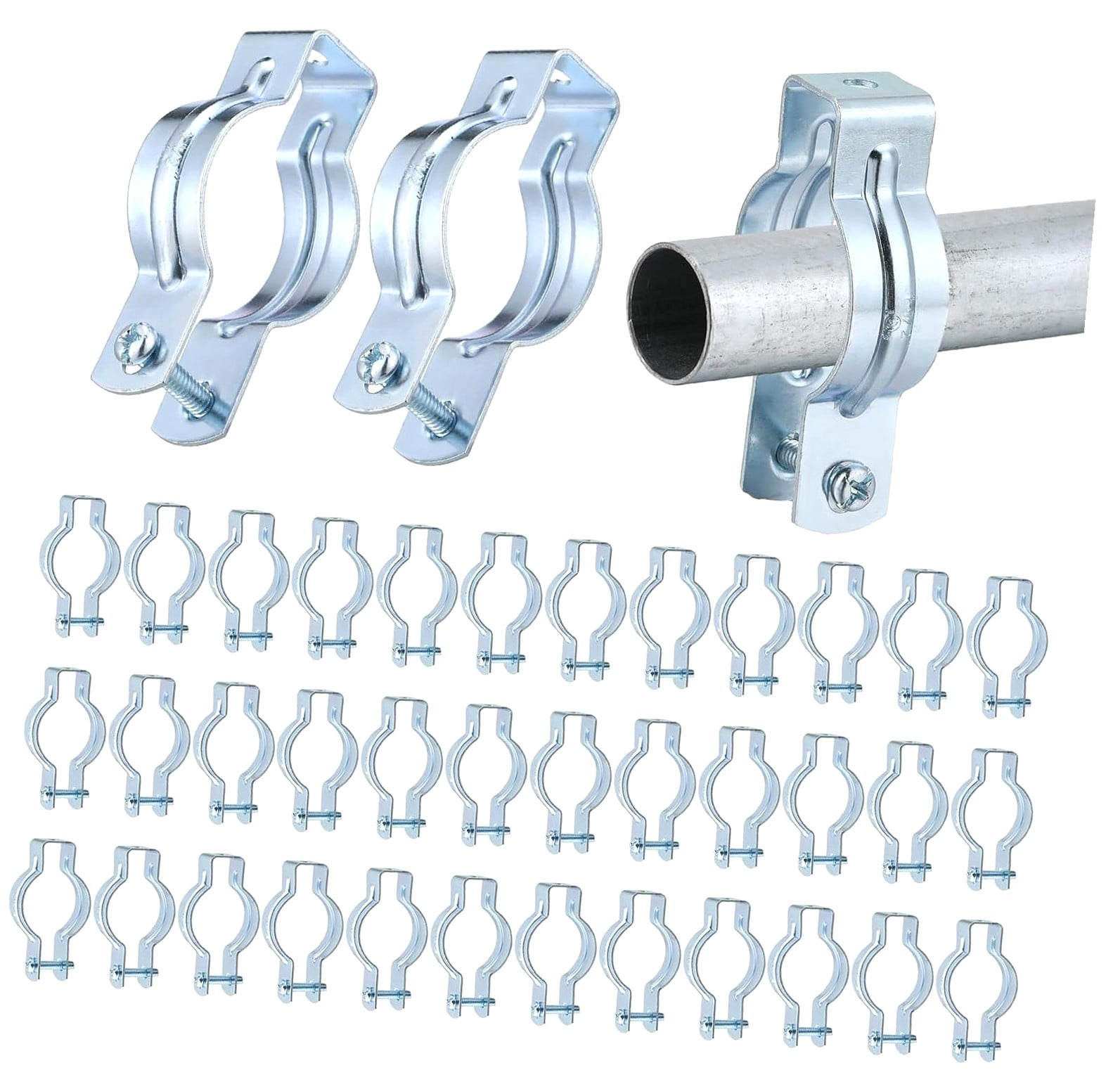 Myst Design Pcs Conduit Hanger with ,Insulated Supports or Threaded ...