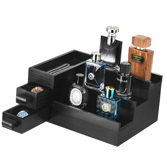 Myst Design Perfume Stand Organizer for Vanity, 3 Tier Perfume Display ...