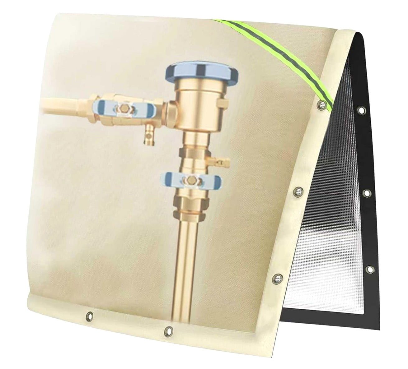 Myst Design Pipe Cover Sturdy 4 Layers for Irrigation Pipes Valves 24 ...