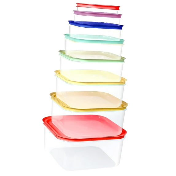 Myst Design Plastic Storage Bowls with , Rapid-Access Kitchen Bowls Set ...