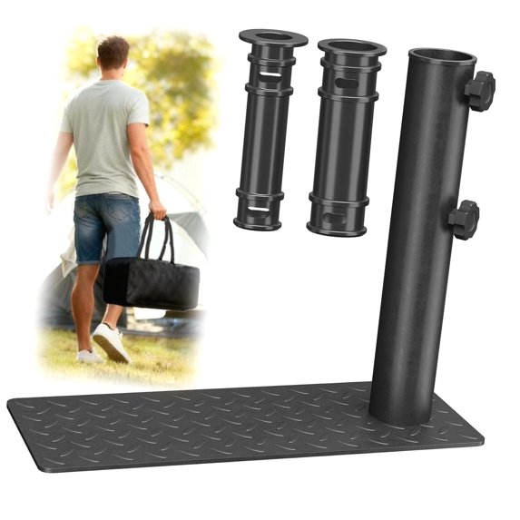 Myst Design Pole Tire Mount Holder – Fits to 1.9" Telescopic Poles ...
