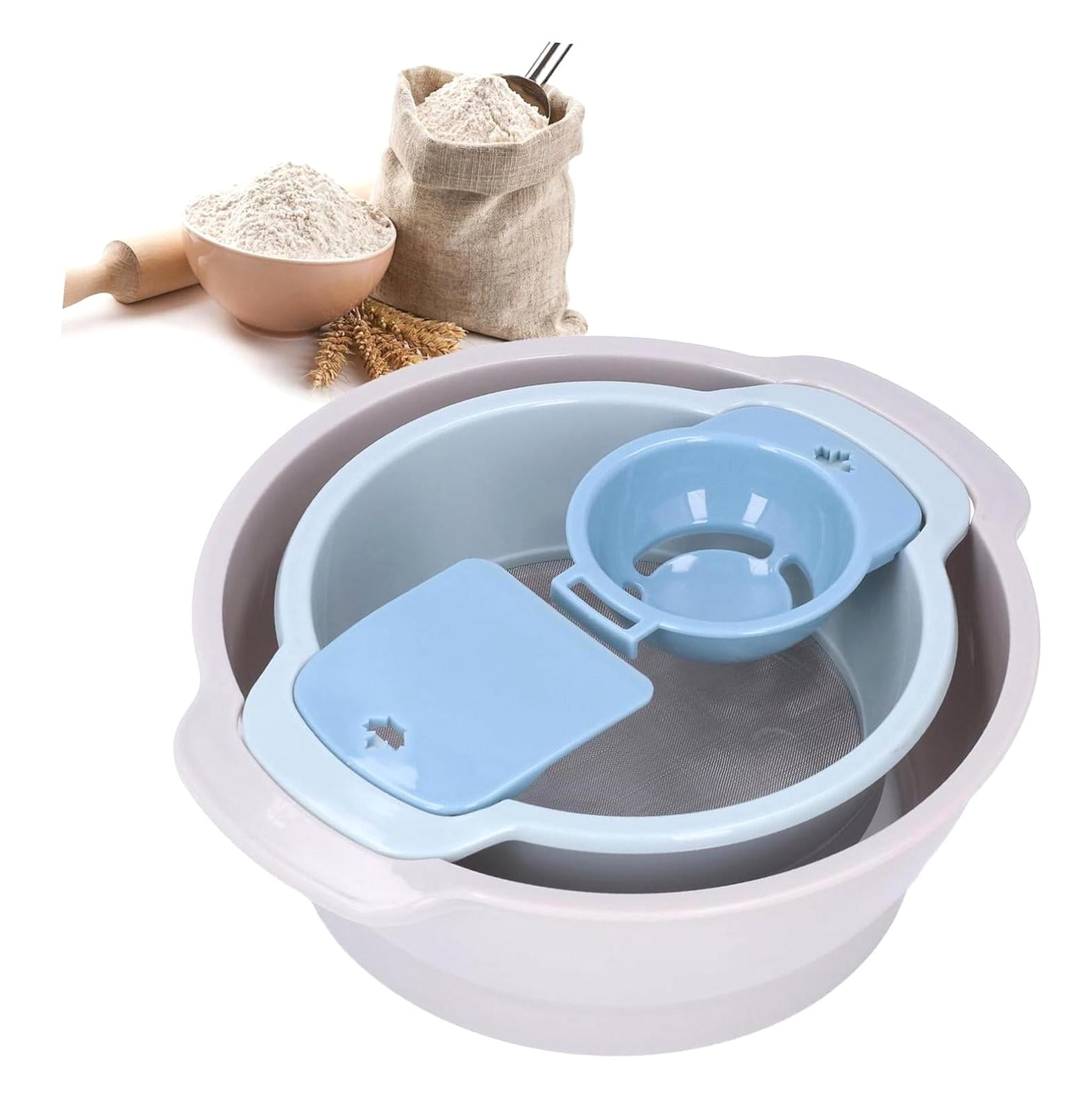 Myst Design Pollen Sieve Collection, 4-Piece Flour Sifter for Baking ...