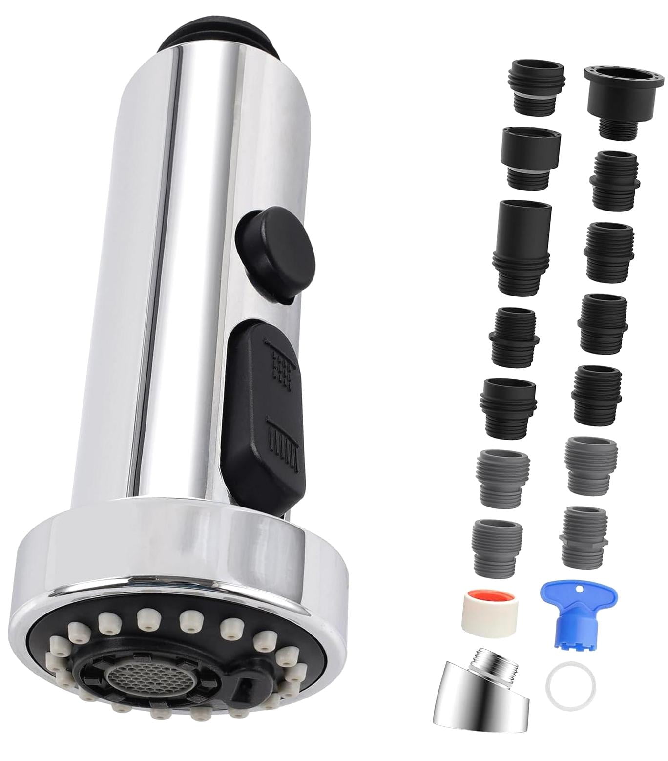 Myst Design Pull Down Kitchen Sprayer, Triple Function Sink Sprayer ...