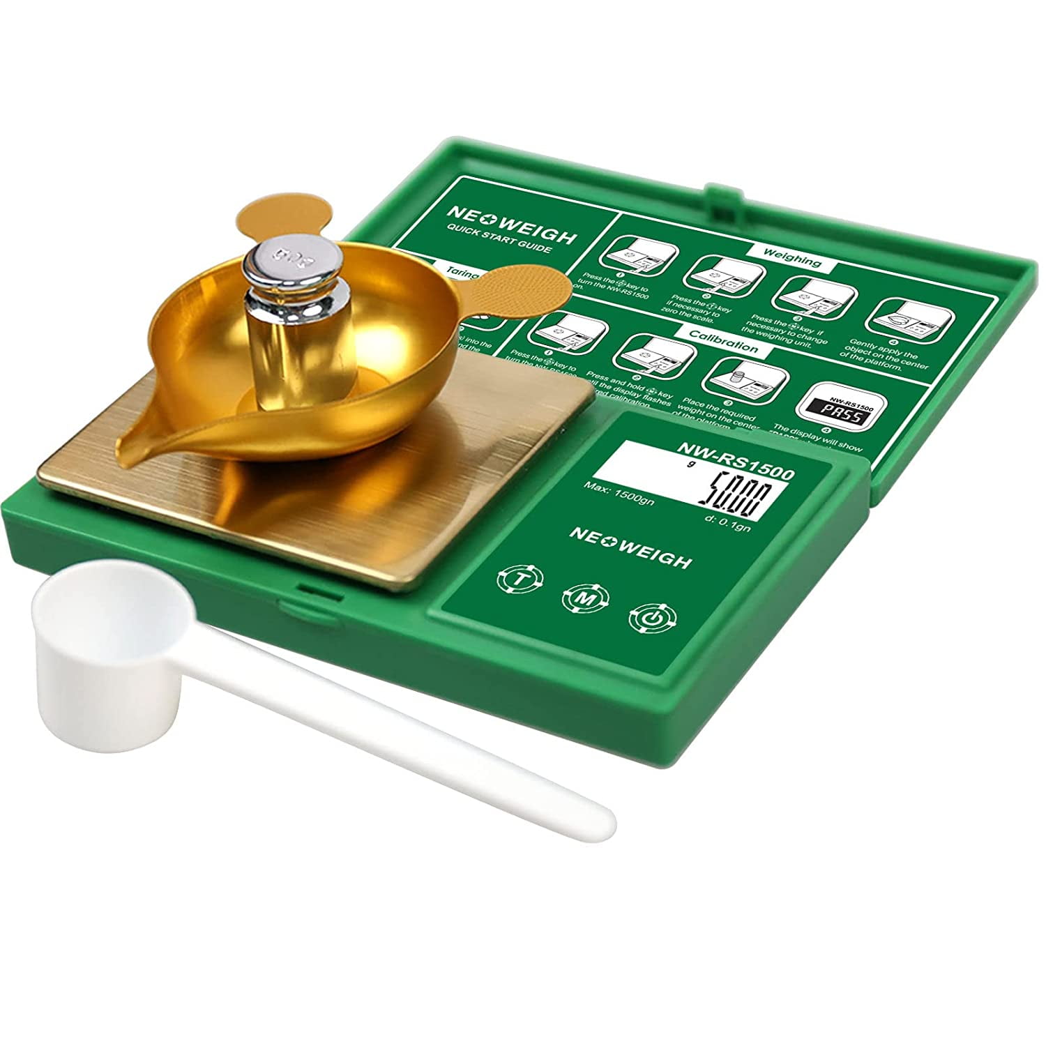 Myst Design Reloading Scale, Powder Scale for Reloading, 1500 grains x ...